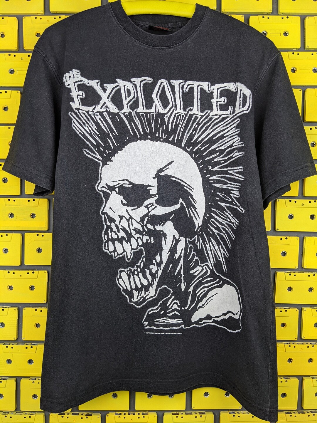 Vintage 1998 the Exploited T-shirt Total Chaos Hardcore Street Punk ...