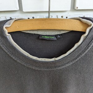 Vintage Early 2000s Xbox Logo Long Sleeve T-shirt Video Game Console ...