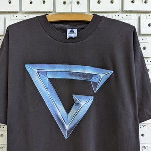 Vintage 1992 Gladiators Logo T-shirt British TV Series LWT Programmes ...
