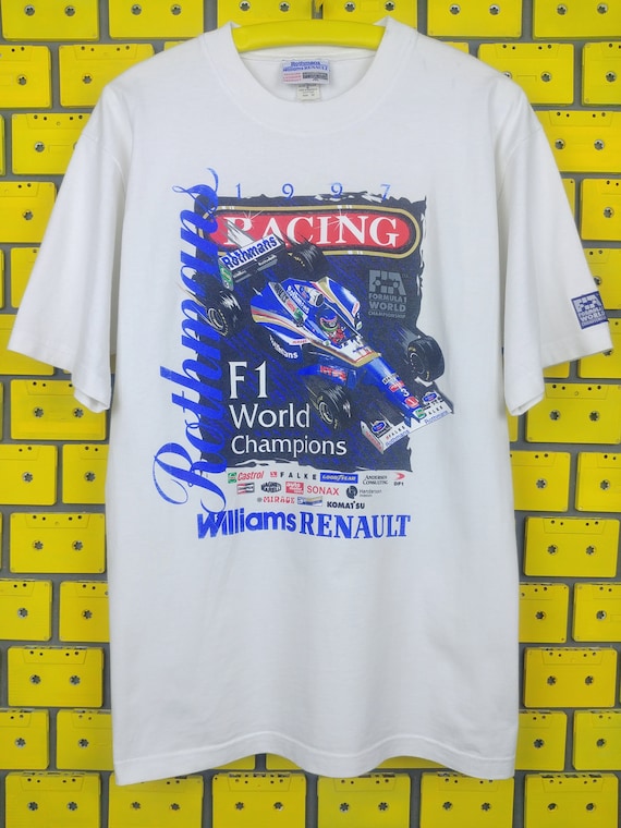 Vintage 1997 F1 Williams Renault Rothmans T-shirt Formula One - Etsy