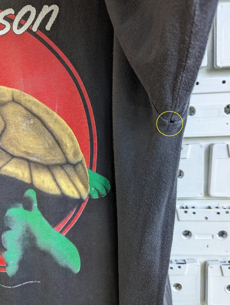 Vintage 1991 Frank the Tortoise T-shirt Creature Comforts British ...