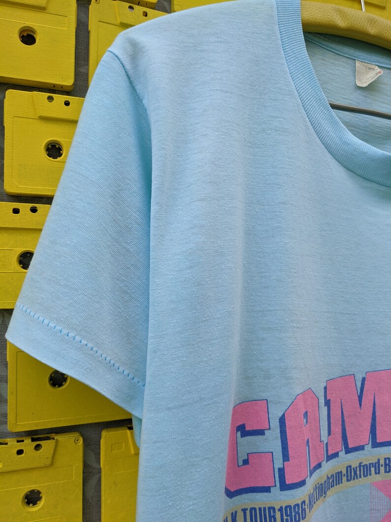 Vintage 1986 Cameo Word up Tour T-shirt American Funk Contemporary R&B ...