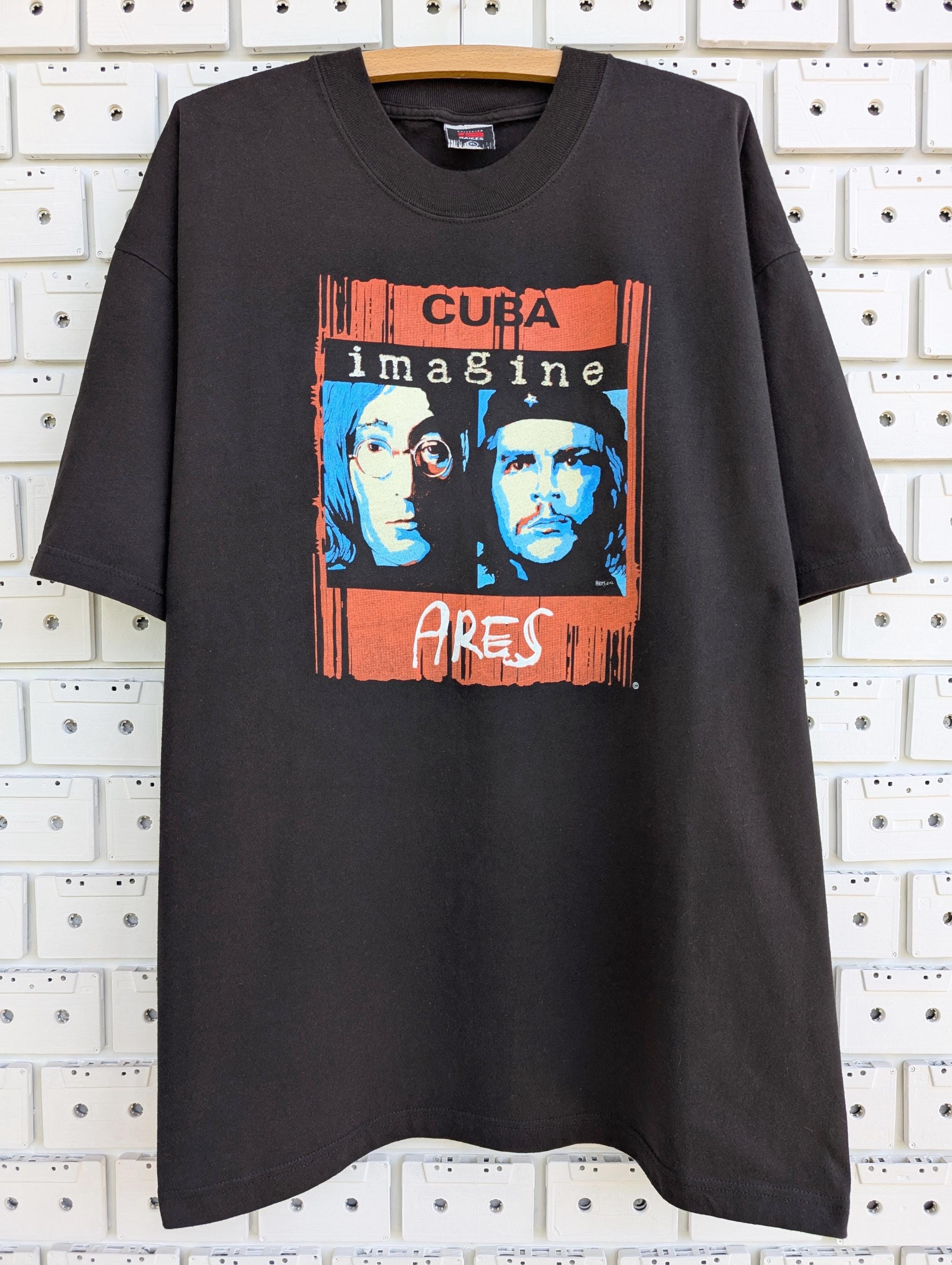 Vintage 2002 John Lennon Che Guevara T-shirt Cuba Imagine Ares ...