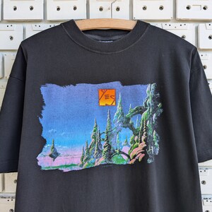 Vintage 1999 YES Band T-shirt the Ladder Album Promo European Tour ...
