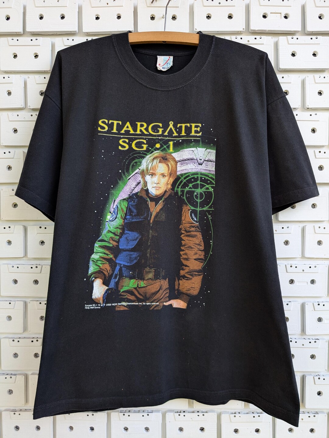 Vintage 2000 Stargate SG-1 T-shirt Samantha Carter Action Adventure ...