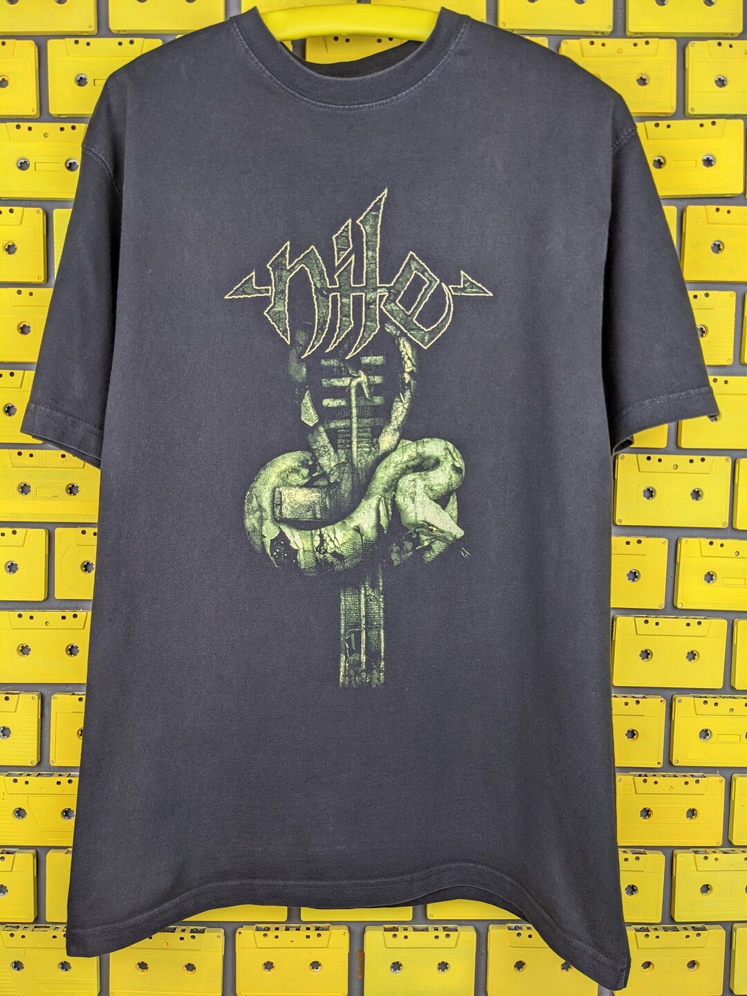 Vintage 2002 Nile Tour T-shirt in Their Darkened Shrines American Death ...