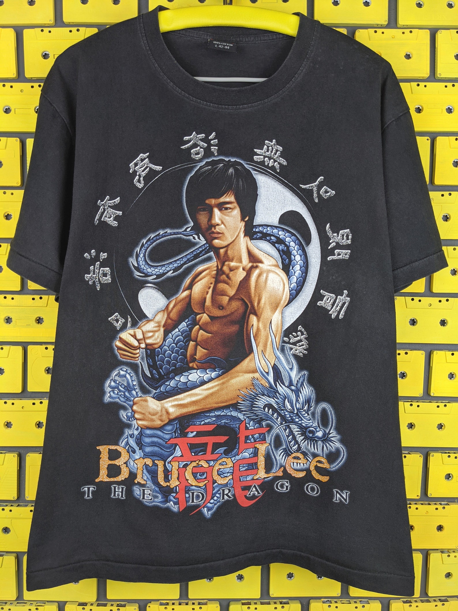 Vintage Early 00s Bruce Lee the Dragon T-shirt Hong Kong American Actor ...