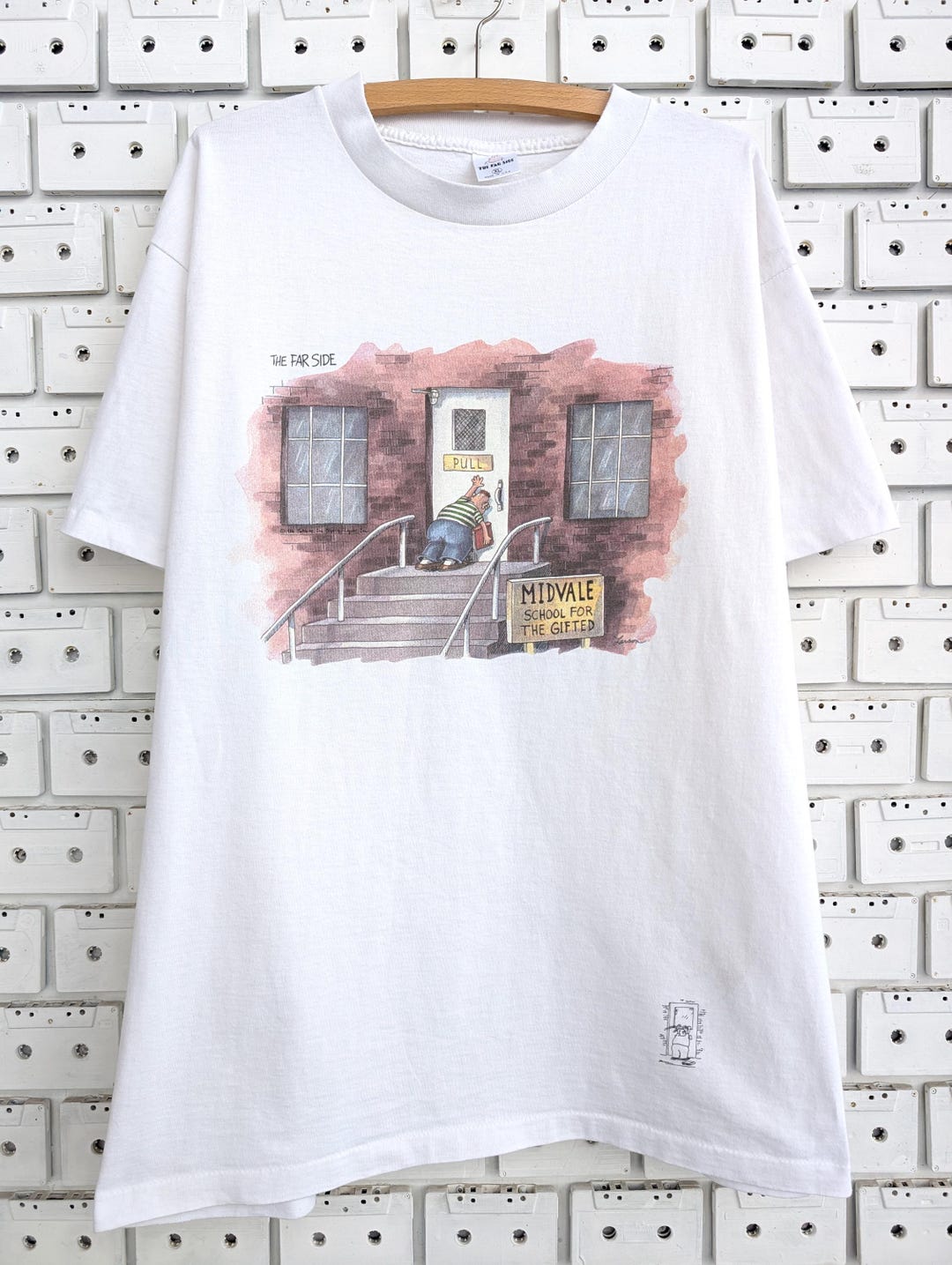 Vintage 90s the Far Side Comic T-shirt "midvale School for the Gifted ...