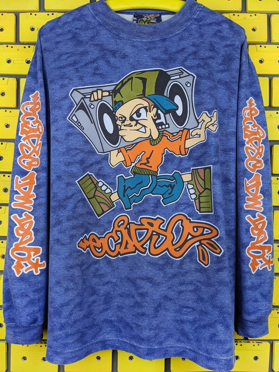 Vintage 90s Trip to Eclipse Spliffy Shirt Hip Hop Rave Culture | Etsy