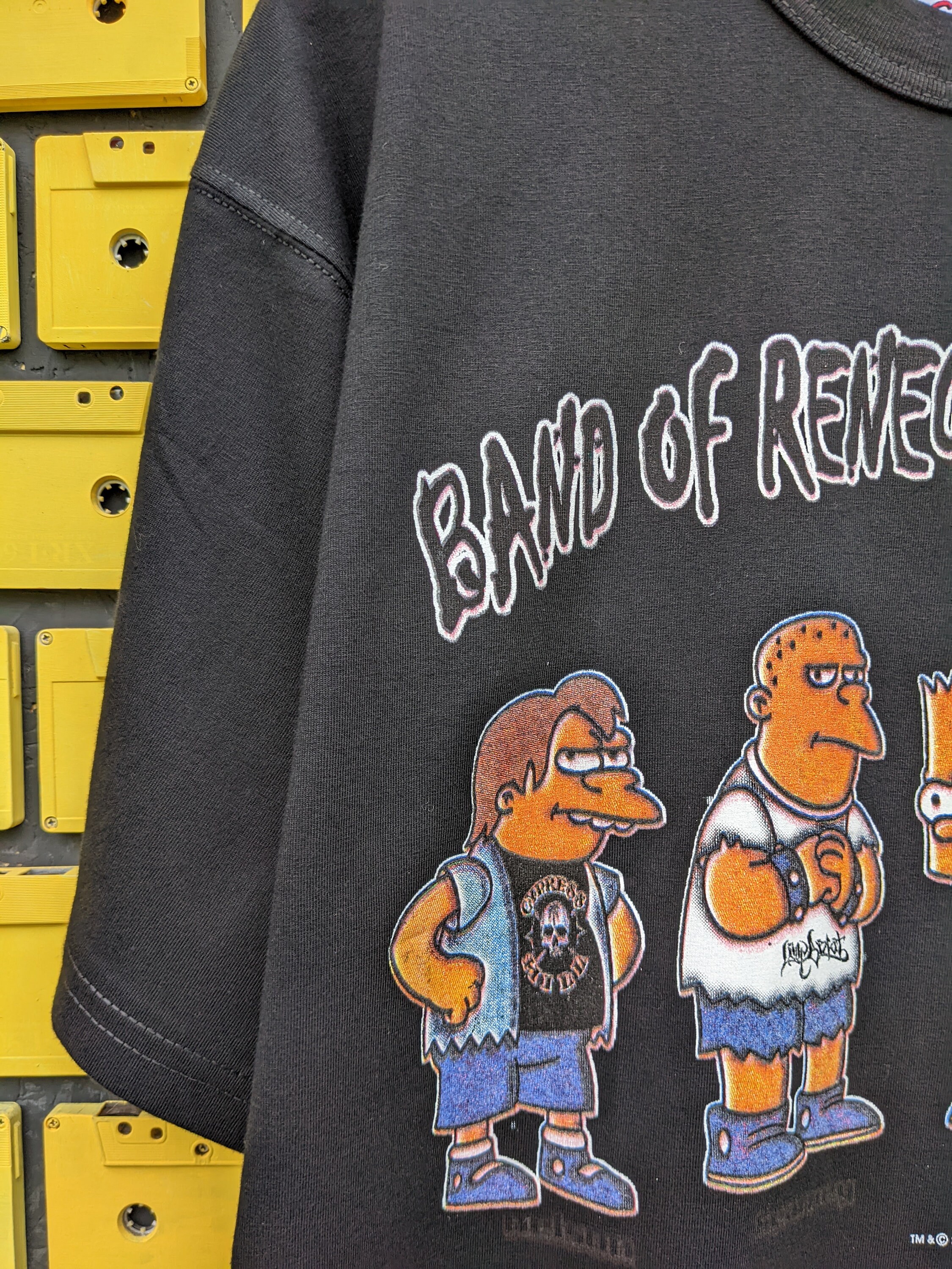 Vintage 2000 the Simpsons Bullies T-shirt band of - Etsy