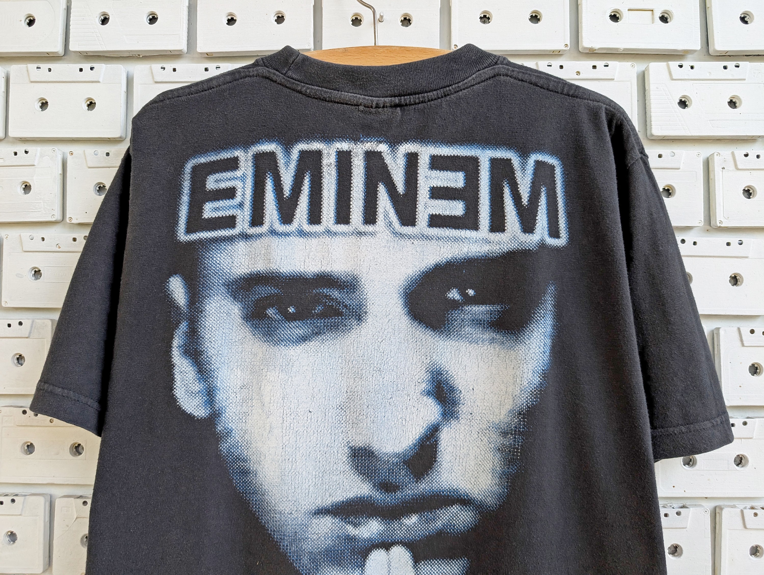 Vintage 2000s Eminem T-shirt Slim Shady Marshall Bruce Mathers European ...