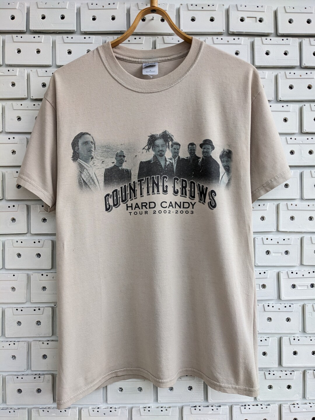 Vintage 2002 Counting Crows T-shirt Hard Candy Tour Alternative Pop ...