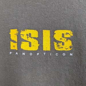 Vintage 00s ISIS Panopticon T-shirt Industrial Post Sludge Progressive ...
