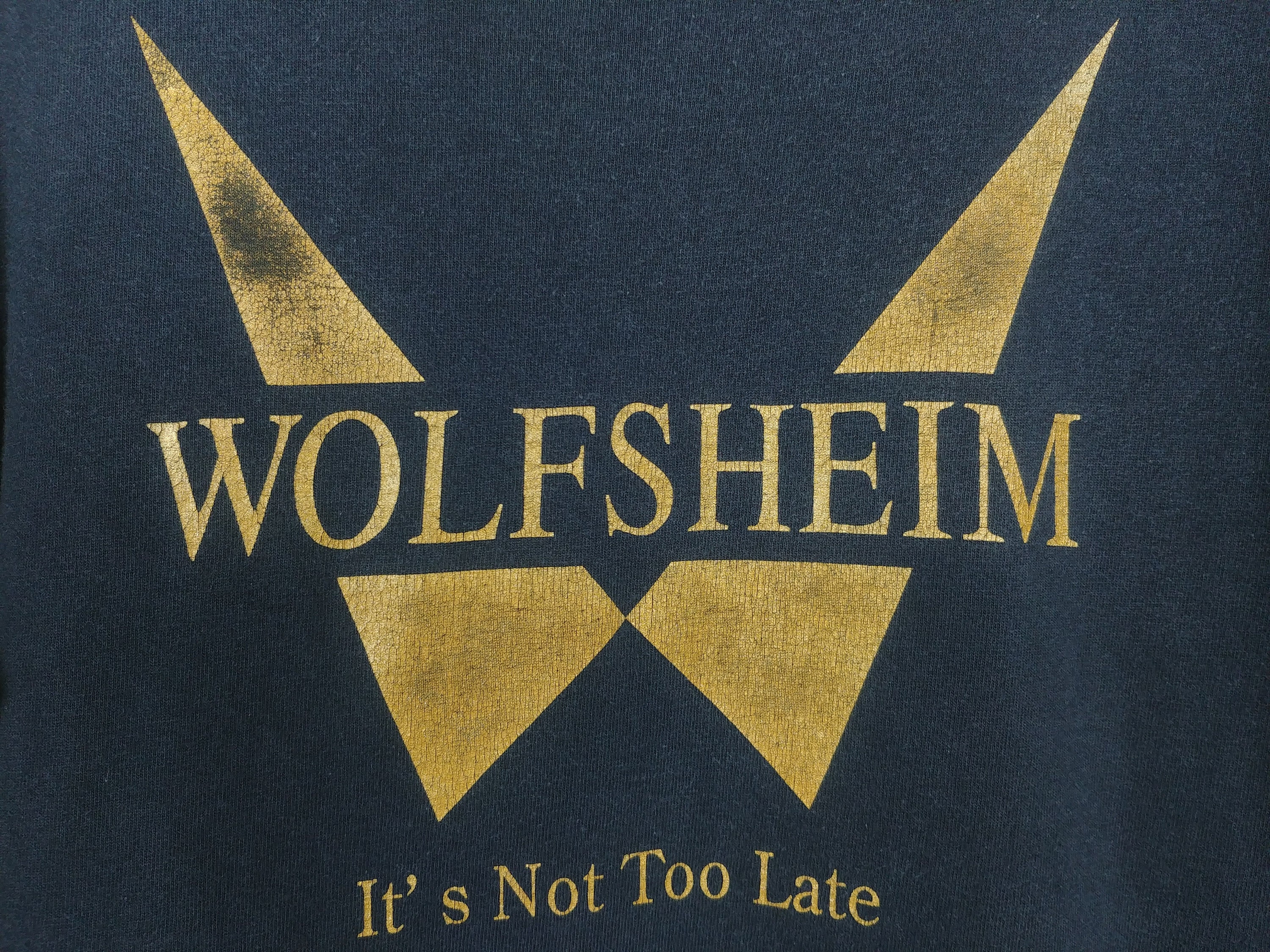 Vintage 90s Wolfsheim Band T-shirt Germany Dark Wave Synthpop Band ...