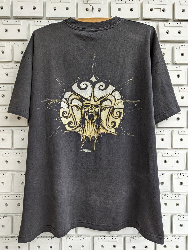 Vintage 2004 Finntroll T-shirt Nattfödd Album Finnish Folk Black Metal ...