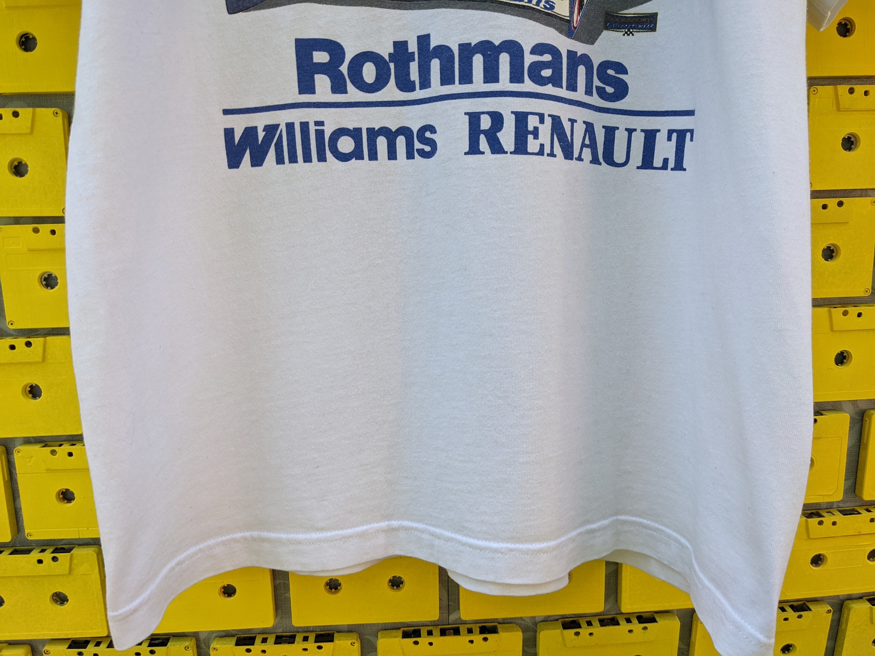 Vintage 90s F1 Rothmans Williams T-shirt Formula One Damon - Etsy