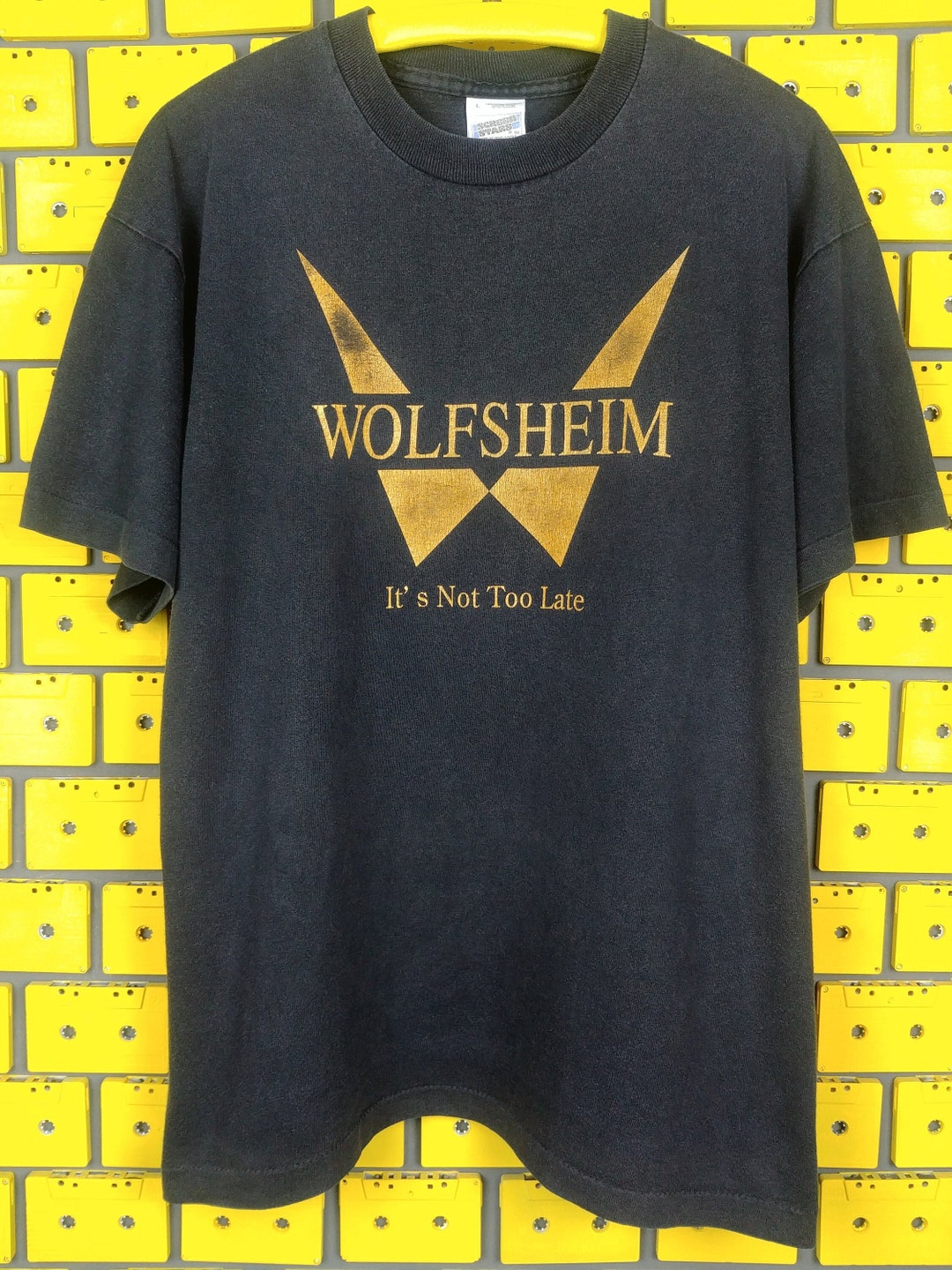 Vintage 90s Wolfsheim Band T-shirt Germany Dark Wave Synthpop Band ...