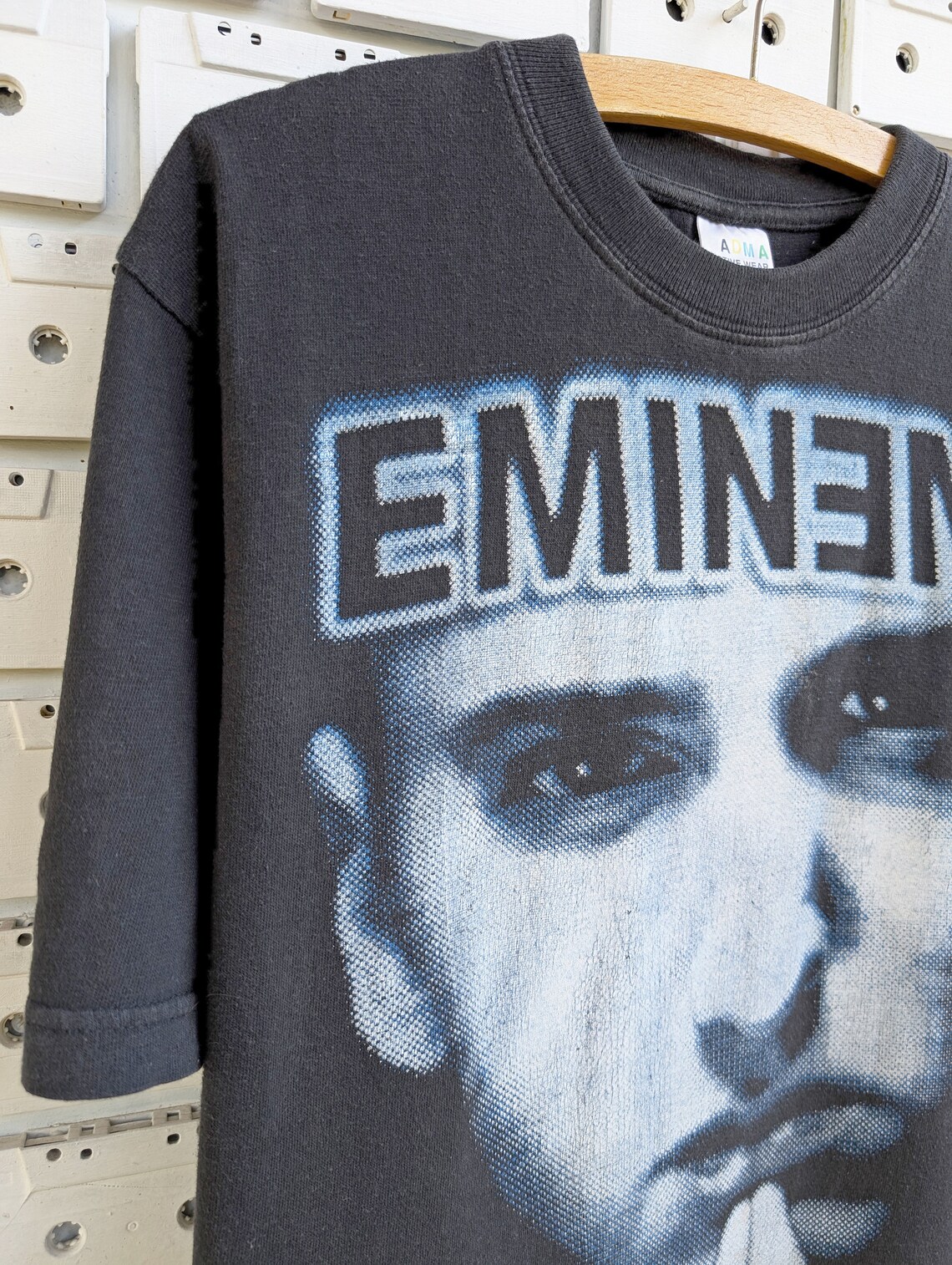 Vintage 2000s Eminem T-shirt Slim Shady Marshall Bruce Mathers European ...