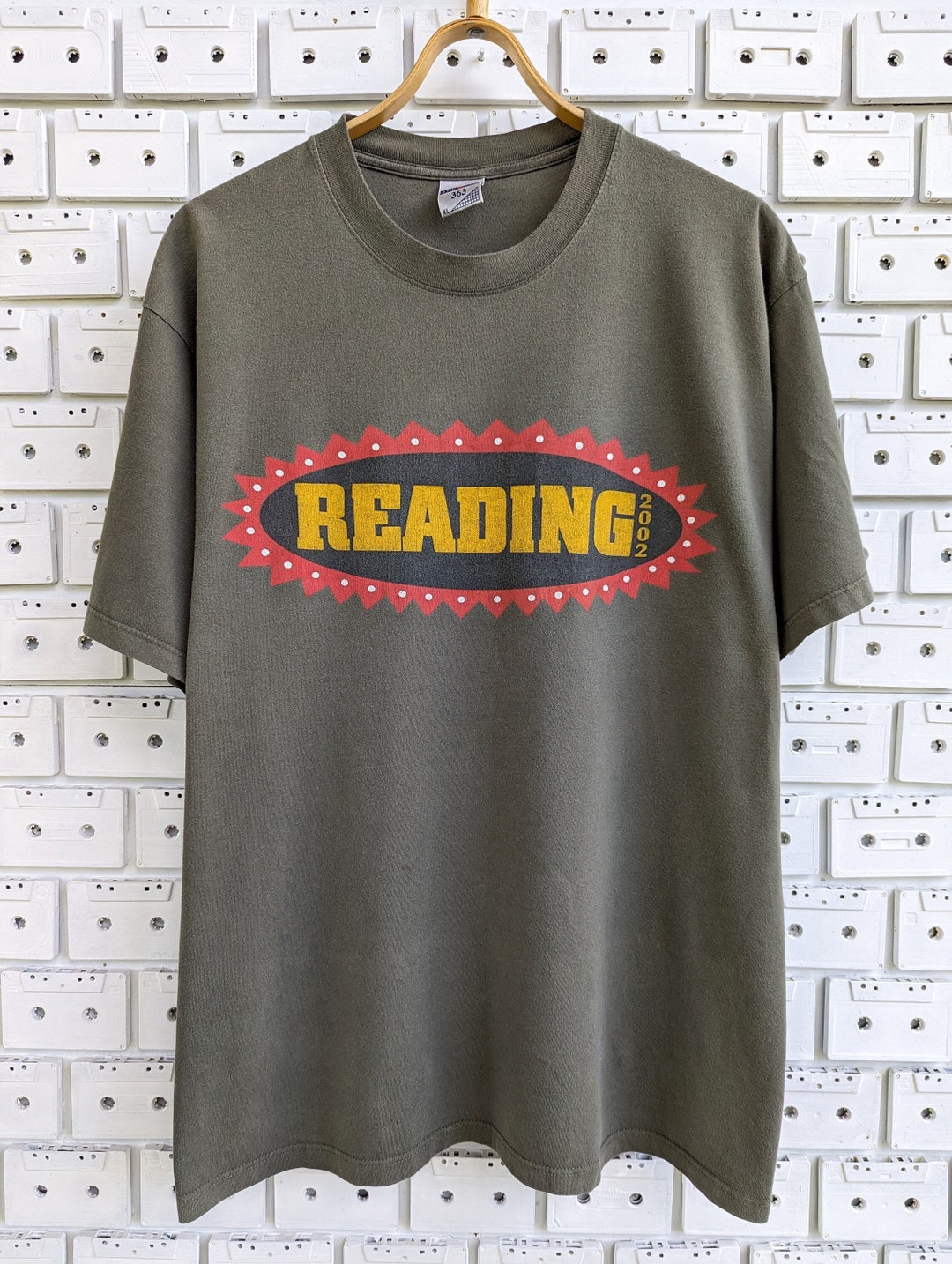 Vintage 2002 Reading Festival T-shirt Prodigy Offspring NOFX Weezer Foo ...
