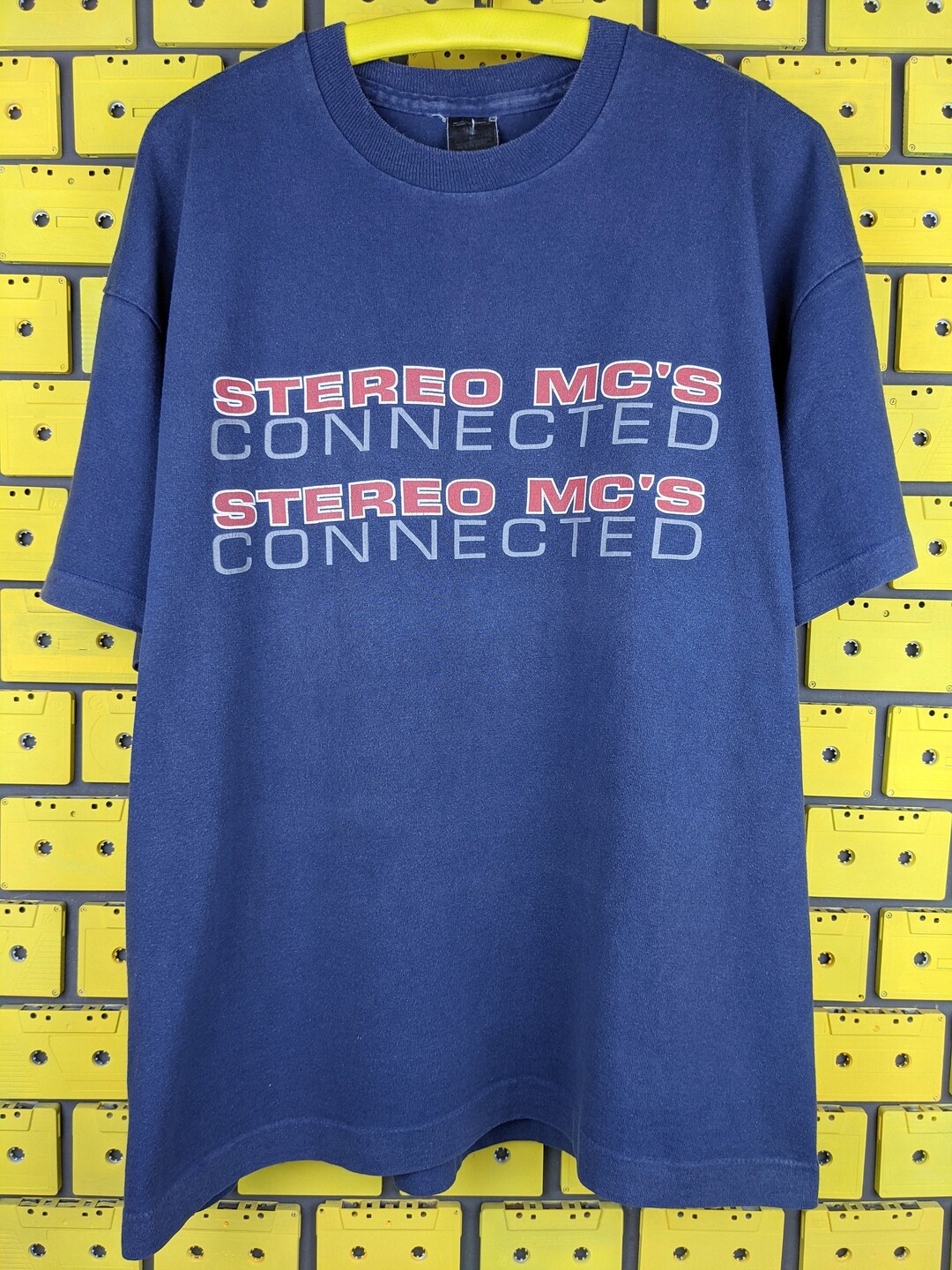 Vintage 1992 Stereo MCS Connected T-shirt Alternative Hip Hop ...