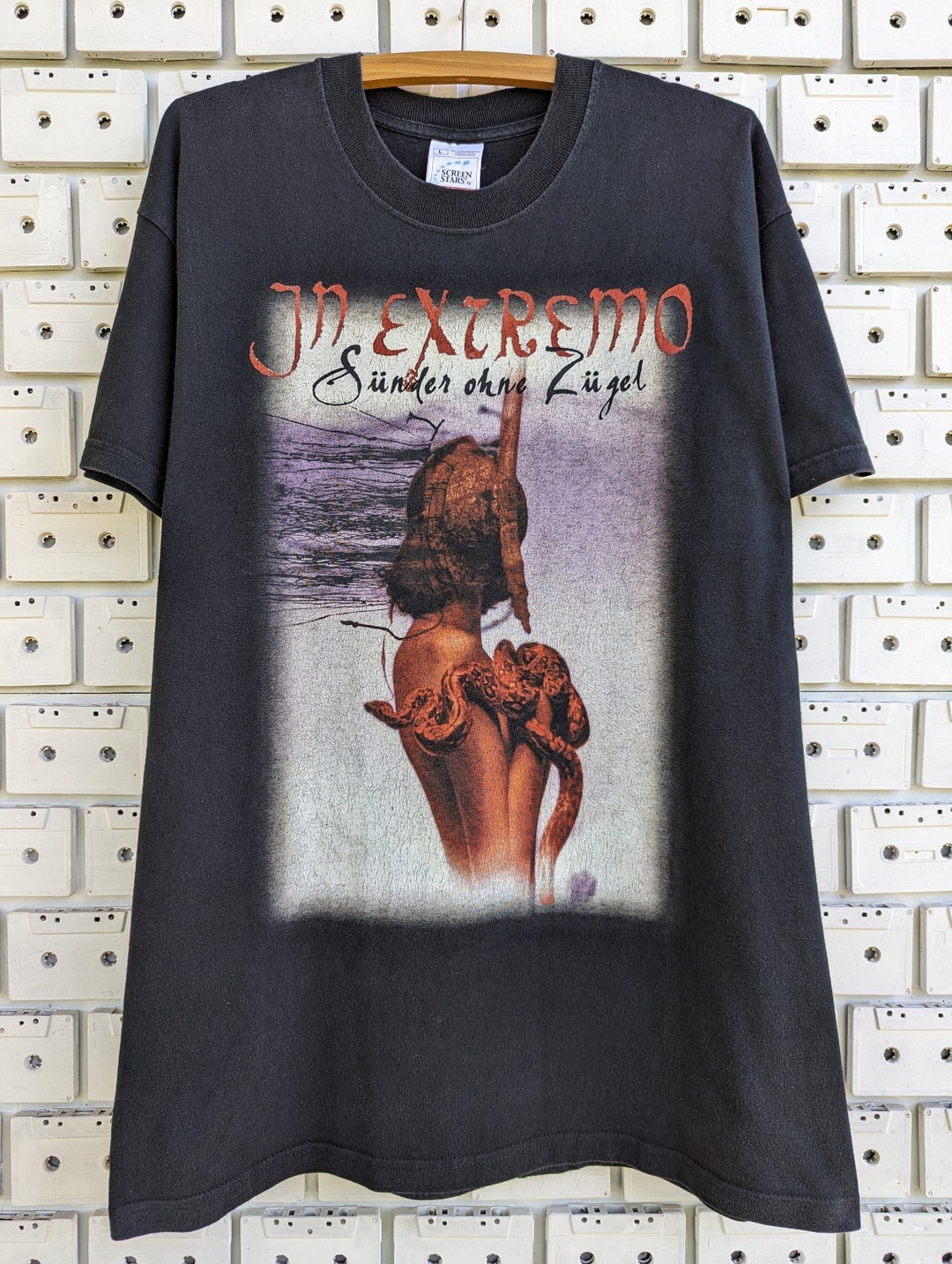 Vintage 2001 in Extremo T-shirt Sünder Ohne Zügel Album Promo German ...