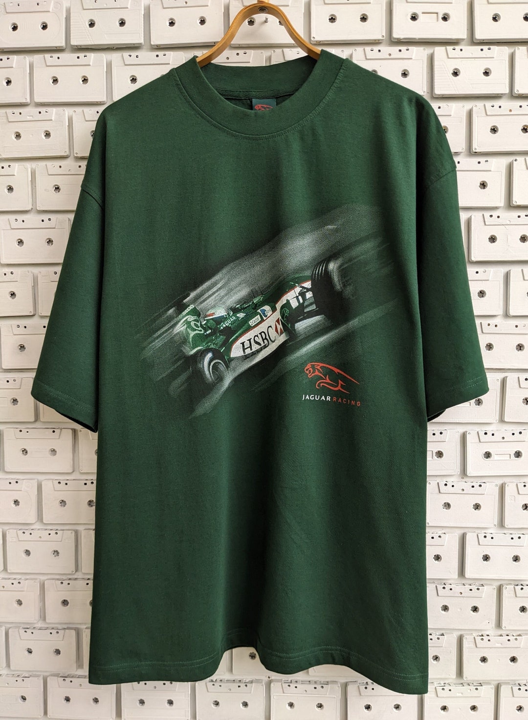Vintage 2003 F1 Jaguar Racing Team T-shirt Eddie Irvine Formula One ...