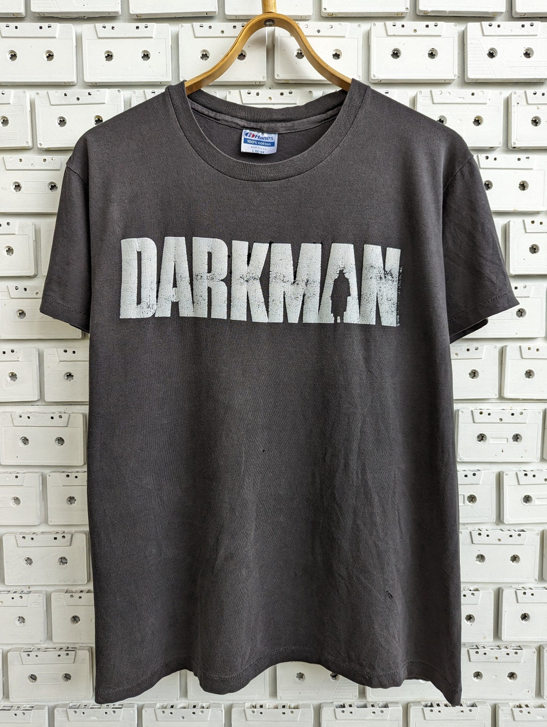 Vintage 1990 Darkman T-shirt Liam Neeson Sam Raimi American Superhero ...