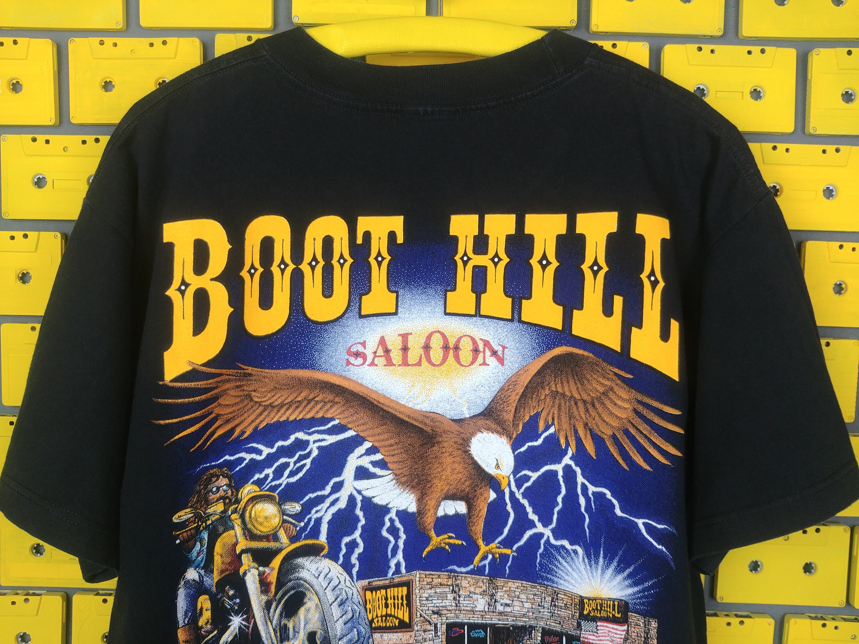 Vintage 1995 Boot Hill Saloon T-Shirt Daytona Bike Week - Etsy