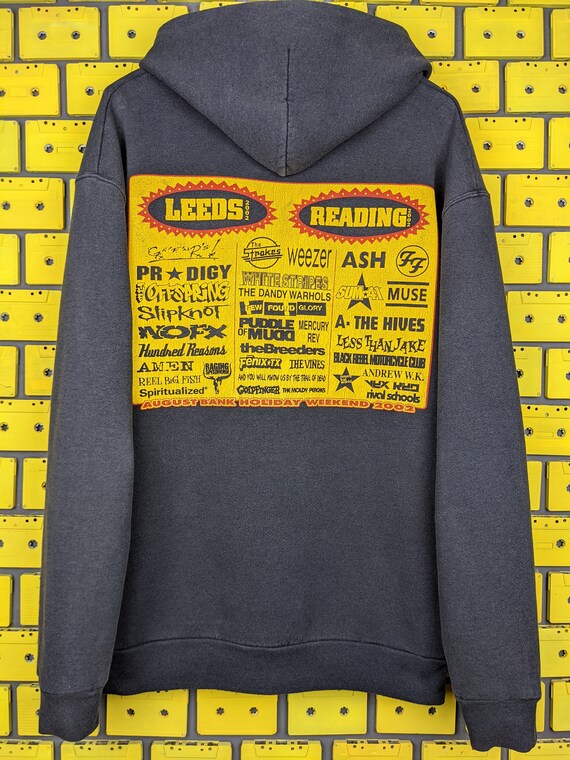 Vintage 2002 Reading Leeds Festival Hoodie Prodigy Of… - Gem