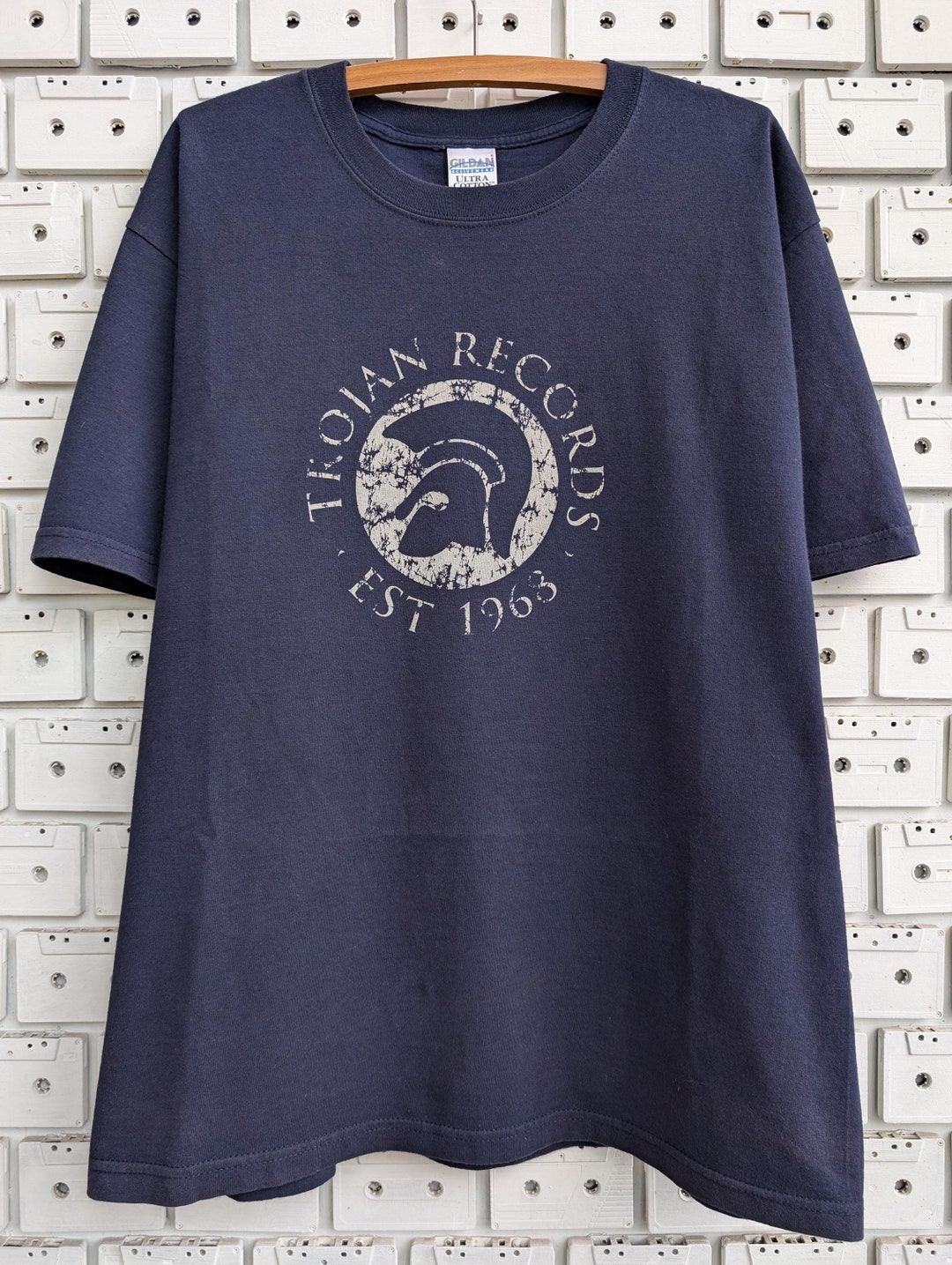 Vintage 00s Trojan Records T-shirt British Ska Rocksteady Reggae Dub ...