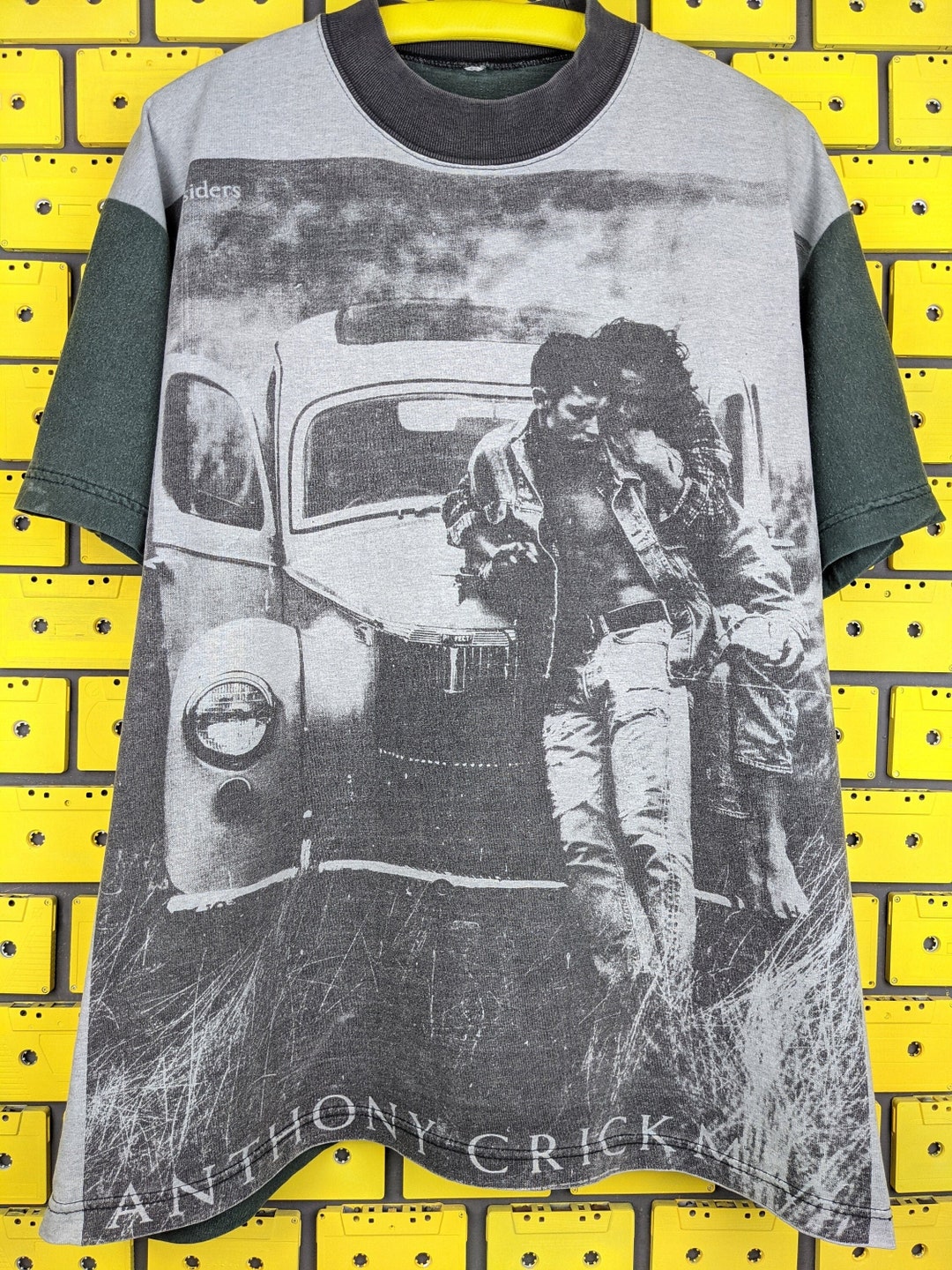 Vintage 80s Anthony Crickmay T-shirt the Outsiders British Photographer ...