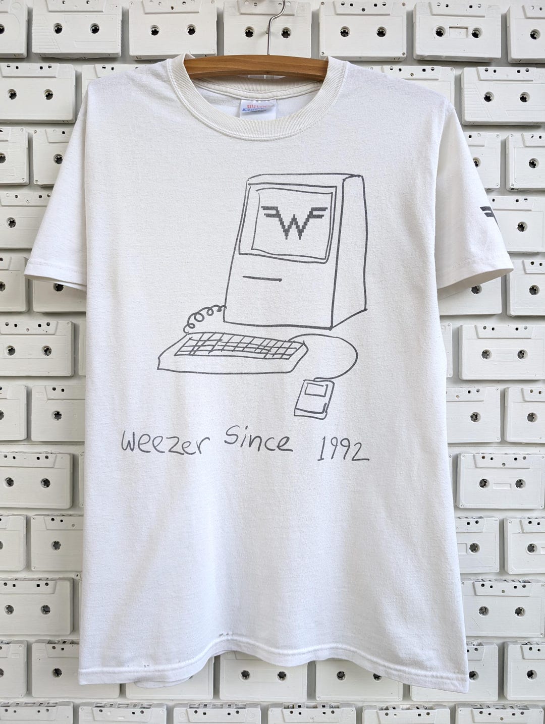 Vintage Mid 00s Weezer T-shirt Alternative Geek Rock Pop Punk Band ...