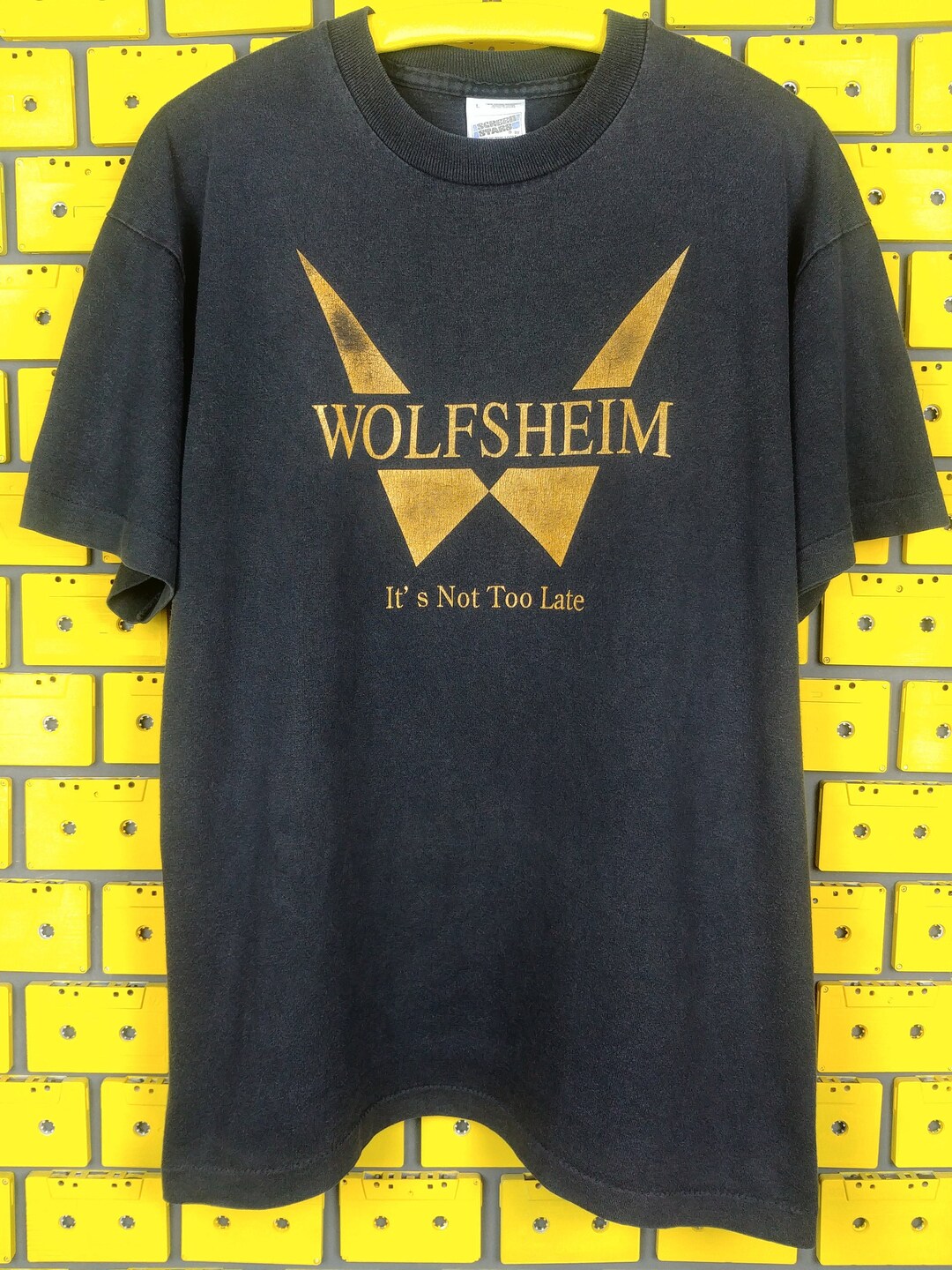 Vintage 90s Wolfsheim Band T-shirt Germany Dark Wave Synthpop Band ...