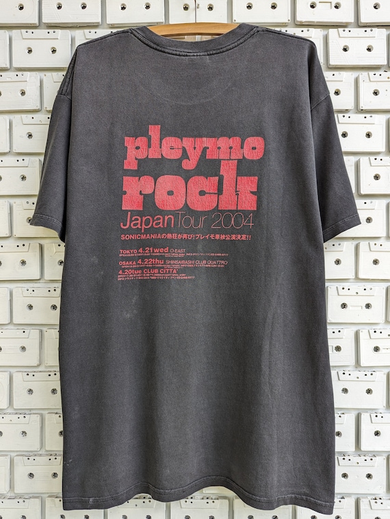 Rare Vintage 2004 Pleymo Japan Tour T-shirt French Rare Vintage 2004 Pleymo Japan Tour T-shirt French