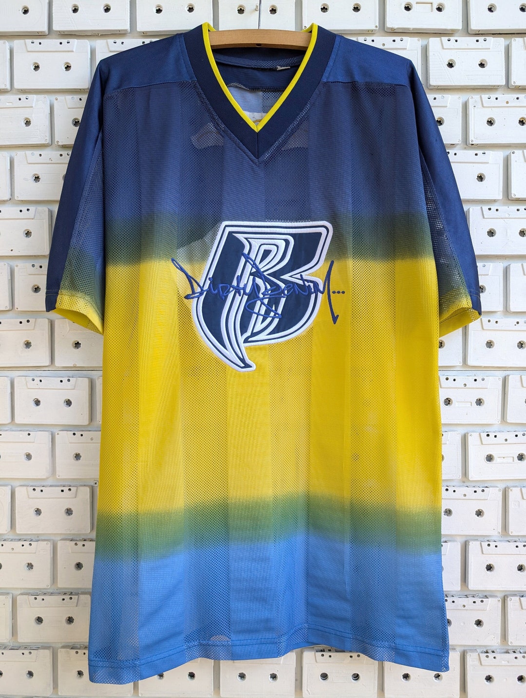 Vintage 00s Ruff Ryders Mesh Jersey T-shirt DMX Eve Jadakiss Hip Hop ...