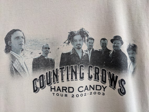 Vintage 2002 Counting Crows T-Shirt Hard Candy Tour A… - Gem