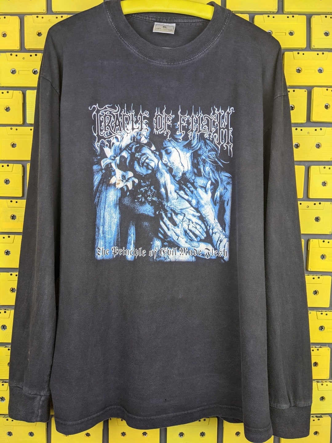 Vintage 90s 00s Cradle of Filth Shirt the Principle of Evil Made Flesh ...