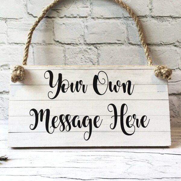 Wooden Signs - Etsy UK