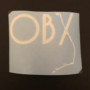 OBX With the Islands Decal - Etsy