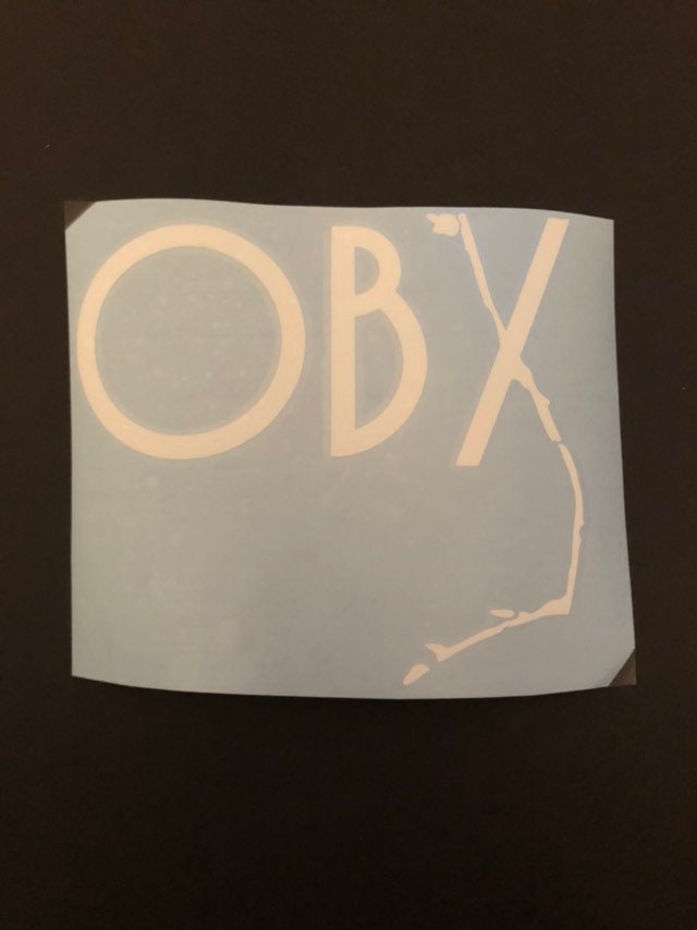 OBX With the Islands Decal - Etsy