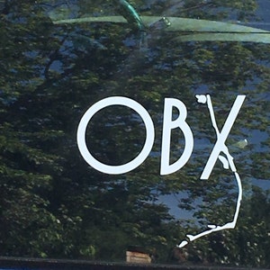 OBX With the Islands Decal - Etsy