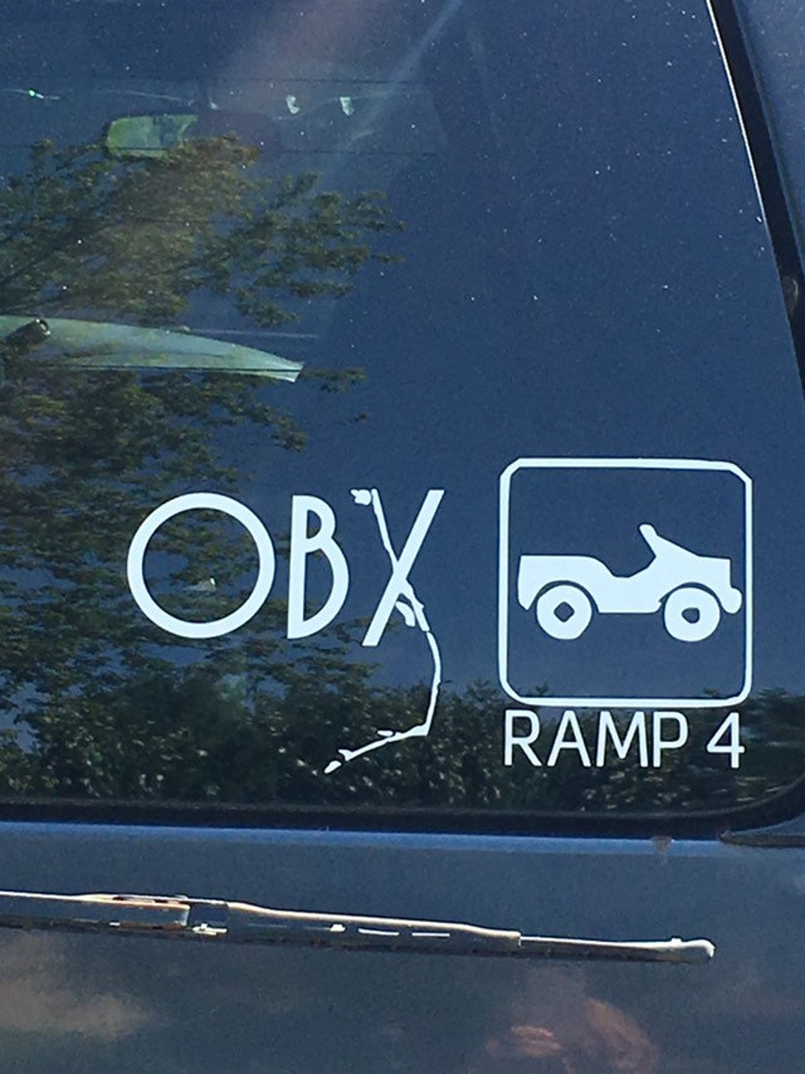 OBX With the Islands Decal | Etsy