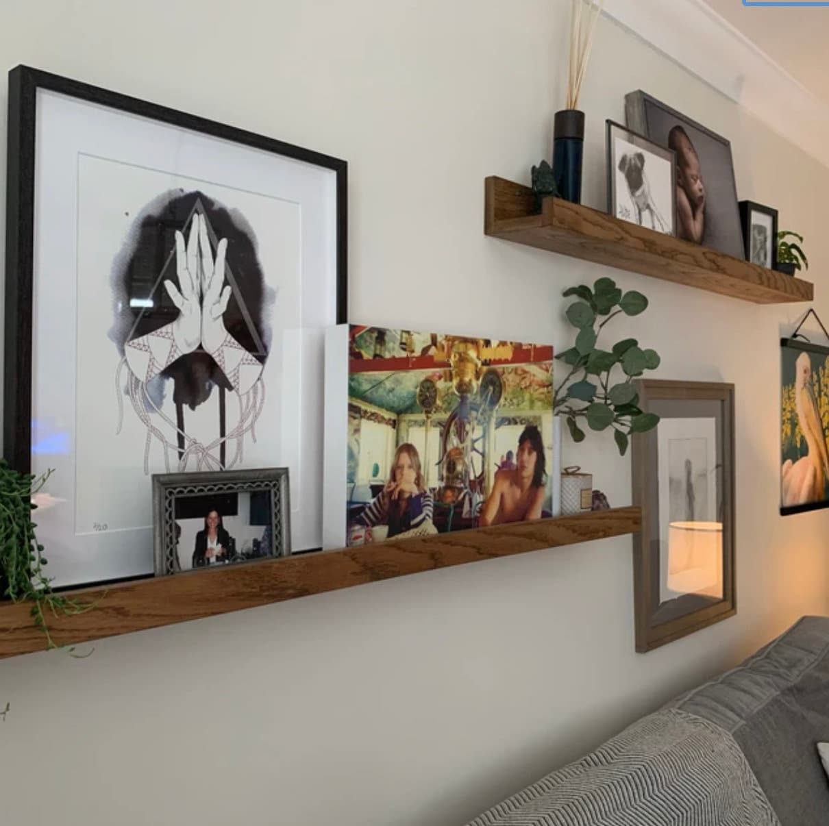 The Oak Picture Ledge — The Woodman's Workshop