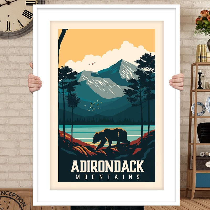 Adirondack Art - Etsy
