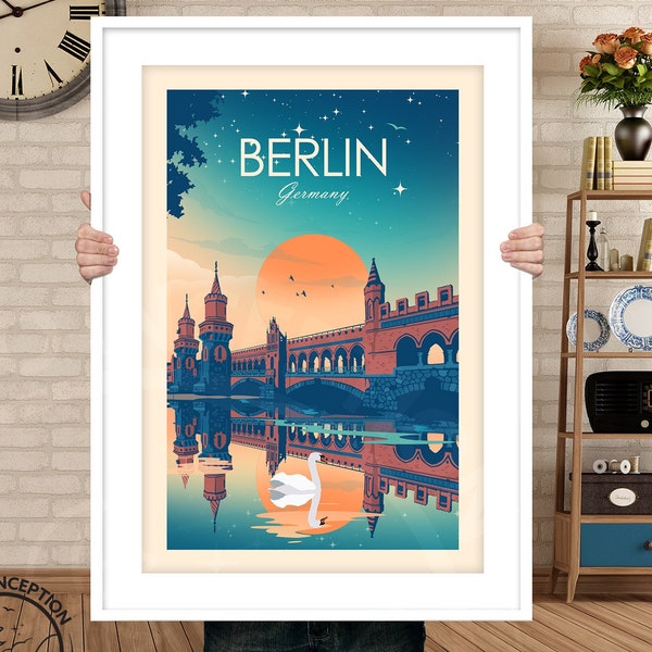 Berlin Poster - Etsy