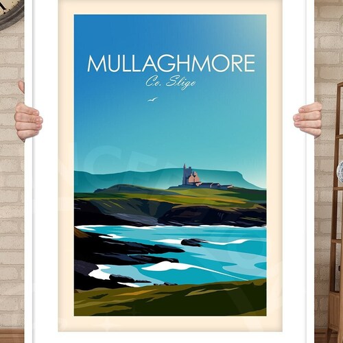 Mullaghmore Classiebawn Castle Co Sligo Travel Print in | Etsy UK