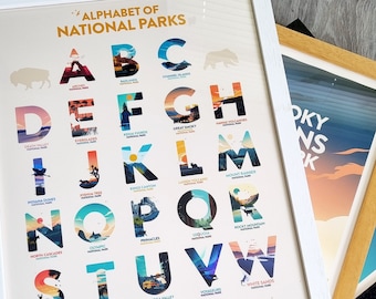National Park Poster | Etsy