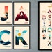 Alphabet Print, Alphabet Poster, National Park Print, Nursery Print ...