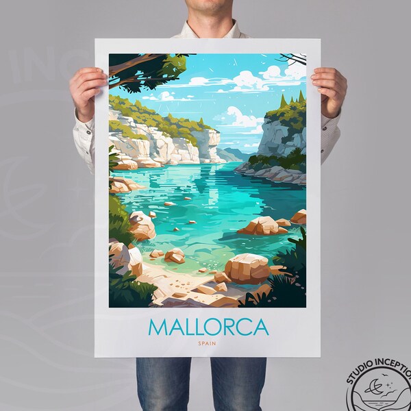 Mallorca Poster - Etsy UK