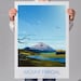 Mount Errigal Irish Travel Poster, Donegal Travel Poster, Visit Ireland ...